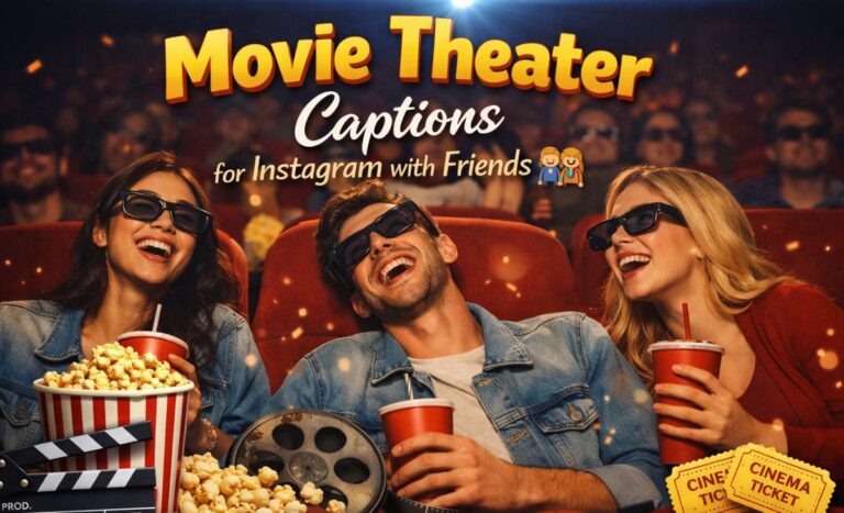 650+ Movie Captions for Instagram That Spark Emotion - At Caption
